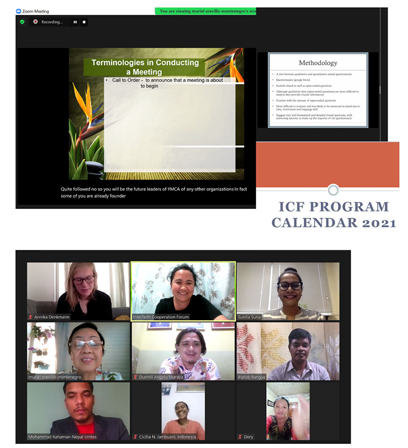 ICF Program Committee held its Third Meeting on May 21st