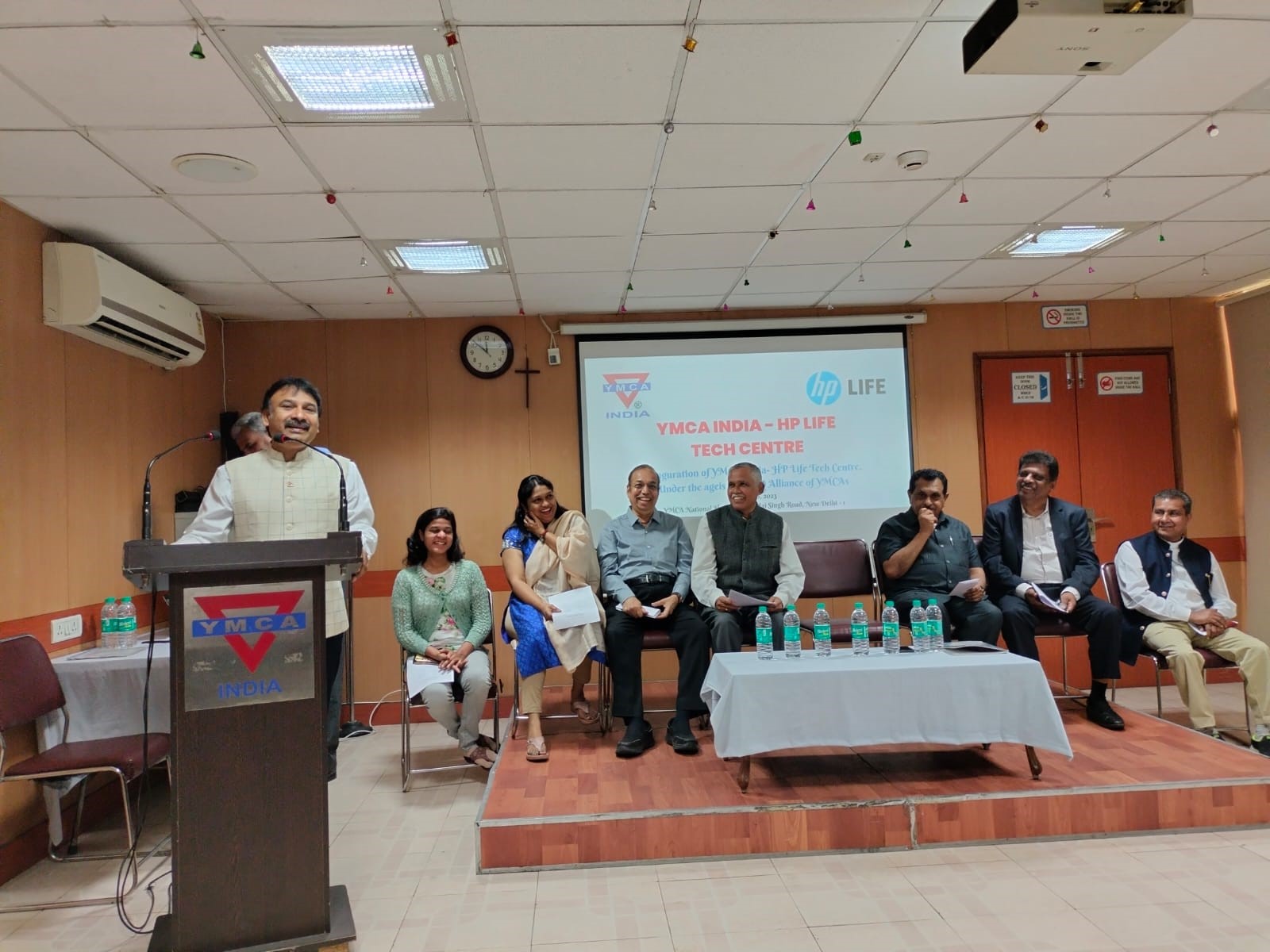 Brief report on inauguration of YMCA INDIA – HP LIFE Tech Centre