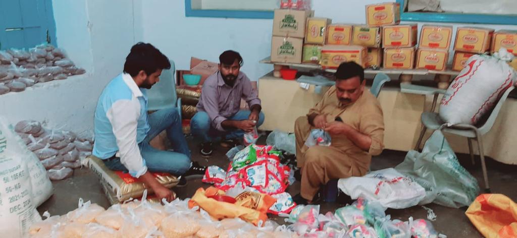 Pakistan YMCA Relief Distribution